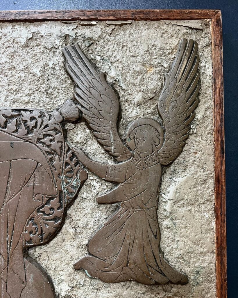 Ecclesiastical Rubbing Plate – Old Stock Antiques & Interiors