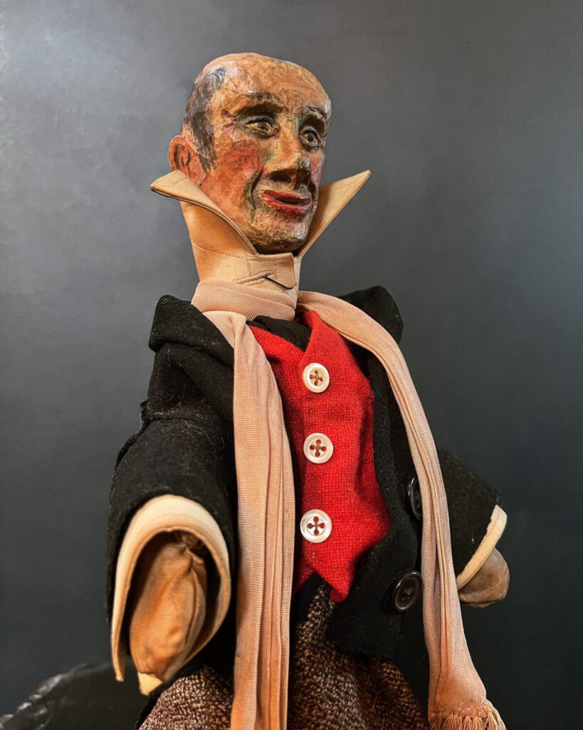 1920’s Dracula Showman’s Puppet – Old Stock Antiques & Interiors